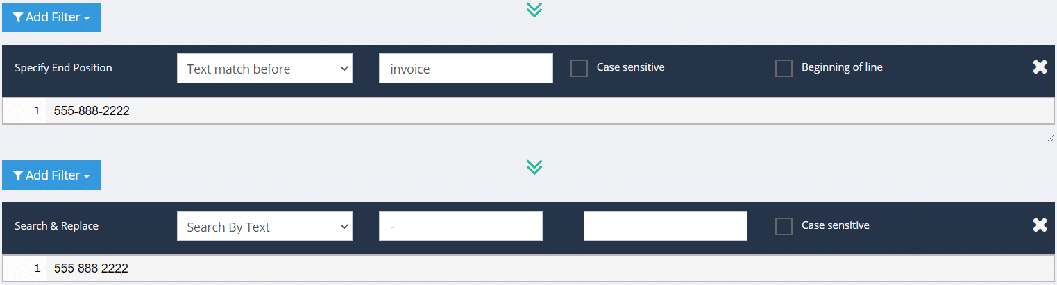How To Search And Replace Extracted Data Algodocs